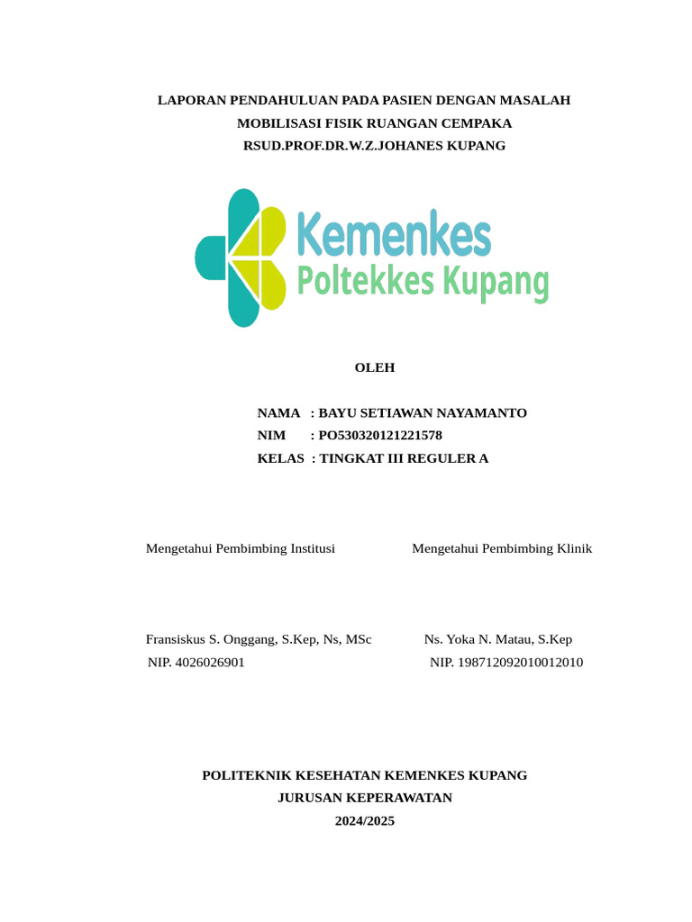 bayu LP Mobilisasi Ruang cempaka | PDF