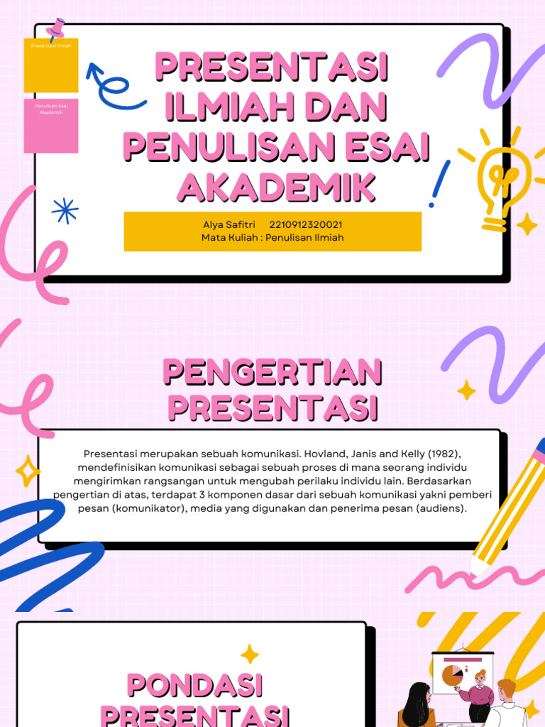 Alya Safitri - 2210912320021 - Tugas PPT Penulisan Ilmiah | PDF