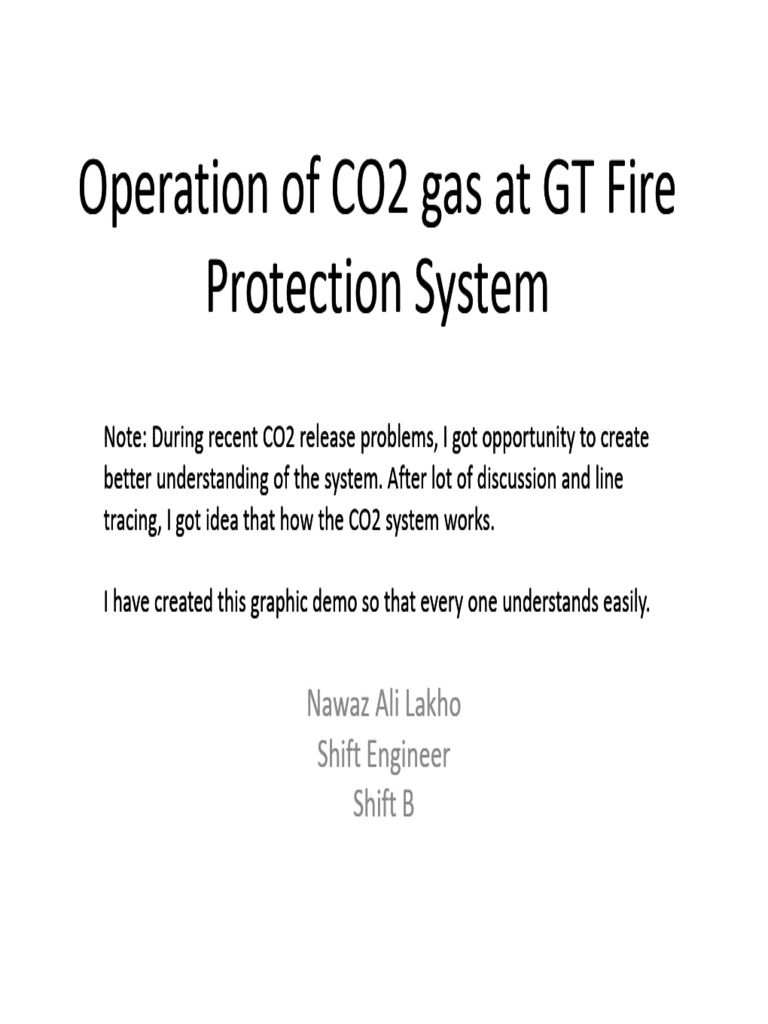GT CO2 System | PDF