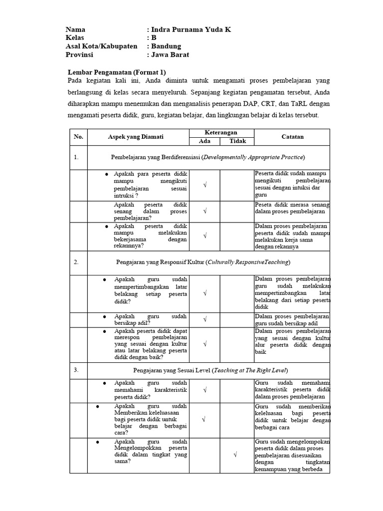 T1-6 Elaborasi Pemahaman | PDF