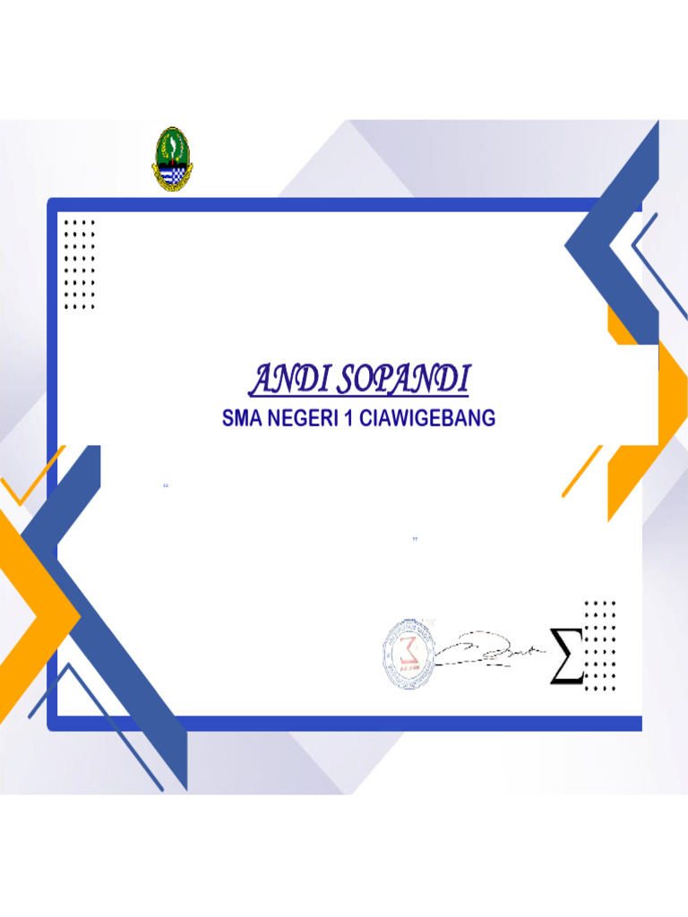 Andi Ciawi | PDF