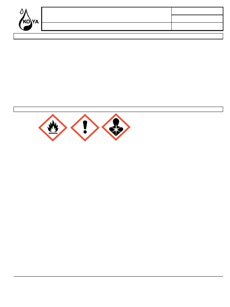 P-622 Normal Thinner SDS English | PDF | Toxicity | Personal Protective ...