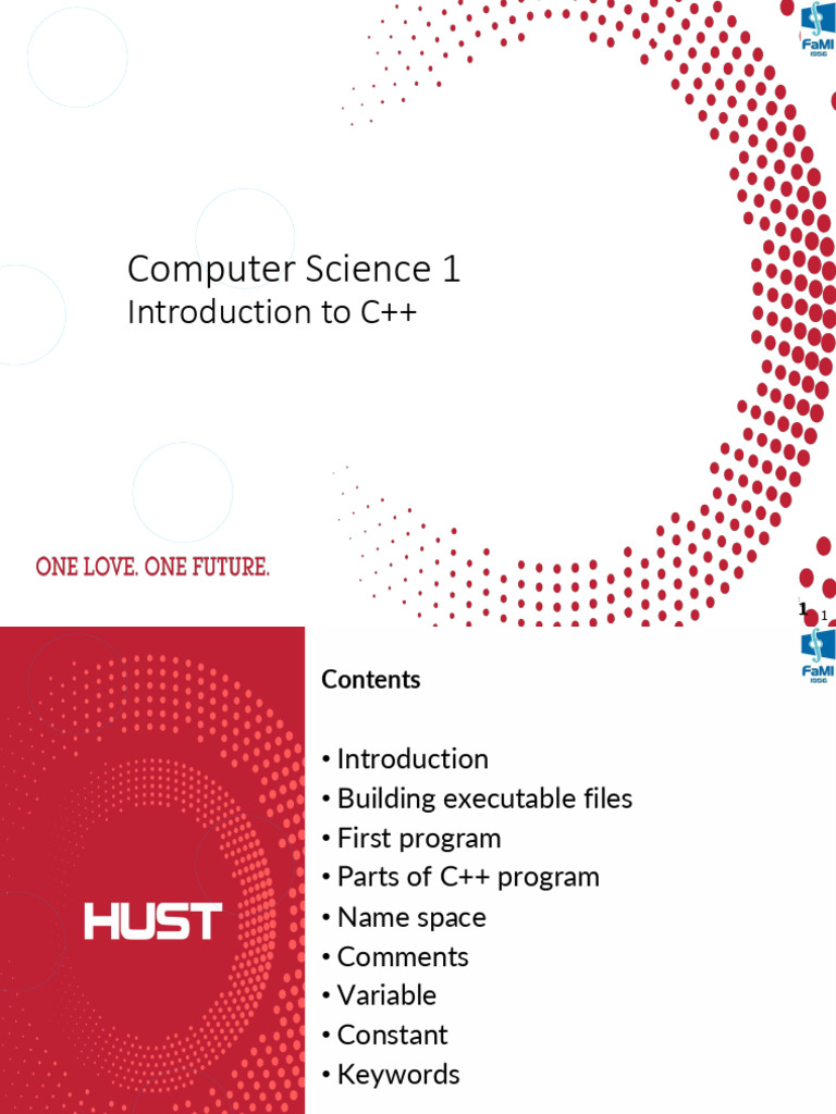 (L2) CS101-01Introduction2C | PDF | C++ | Computer Programming