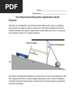 Four Kinematic Equations Examples | PDF | Velocity | Kinematics
