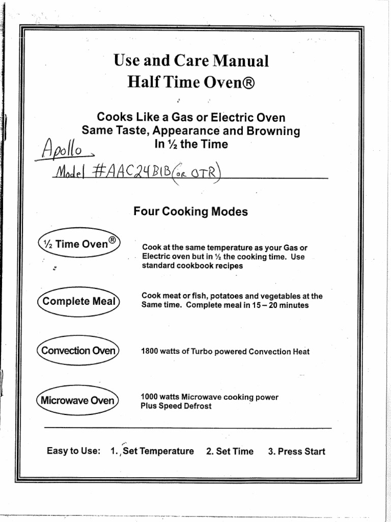 Apollo Microwave Model | PDF