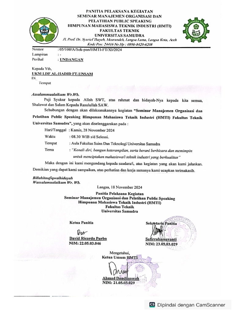 Ukm Ldf Al Hafid Ft-unsam | PDF