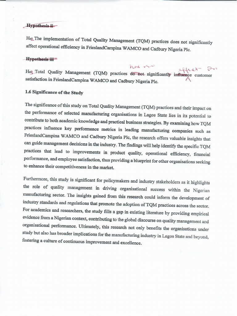 Project Correction | PDF