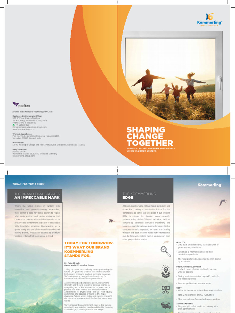 Koemmerling - B2C - Brochure - 21nov2022 | PDF | Window | Door