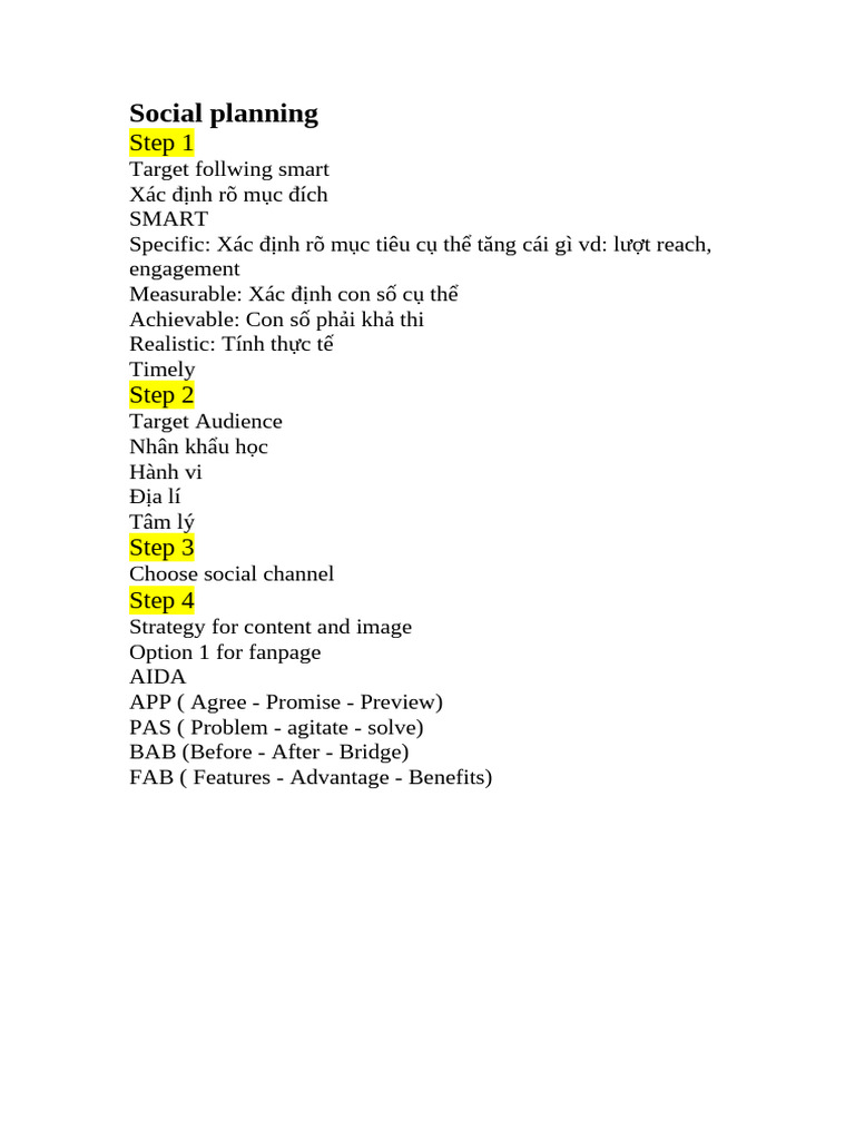 Social Planning | PDF