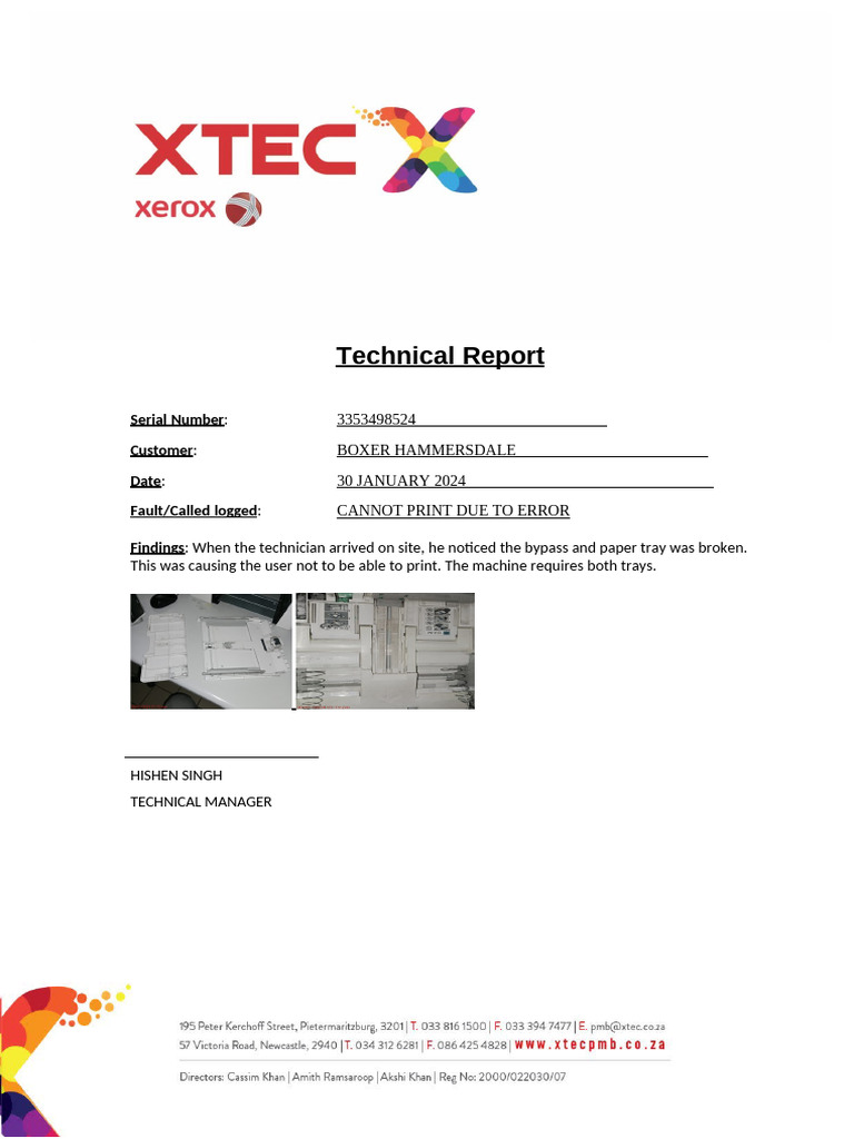 Technical Report - Example | PDF