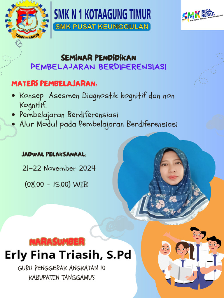 flayer 1 pembelajaran berdiferensiasi | PDF