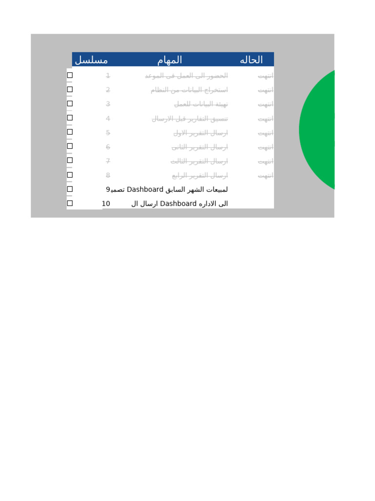 Create CheckList | PDF