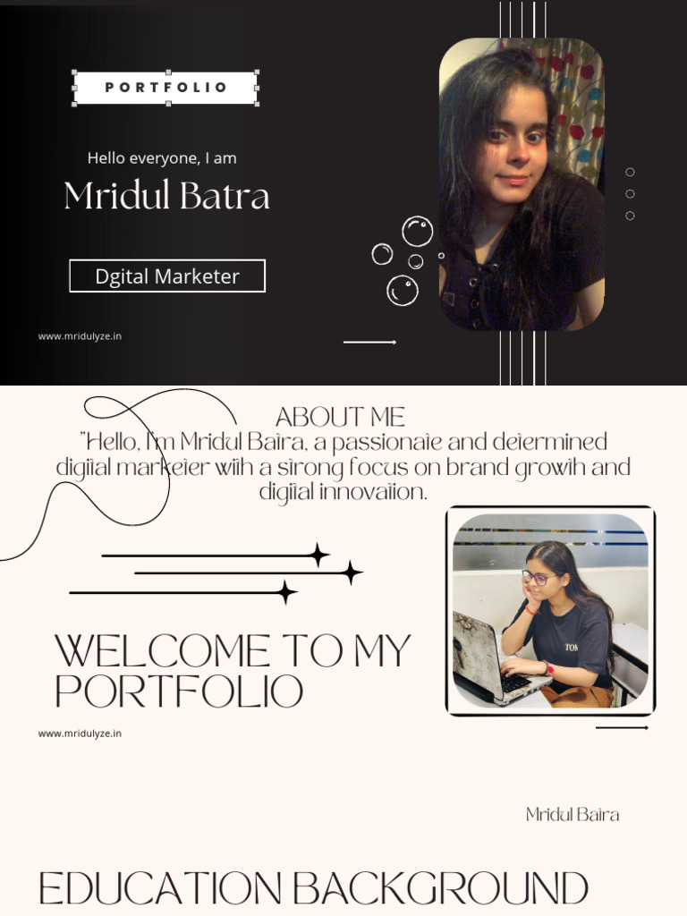 Mridul's Portfolio (1) | PDF | Brand | Marketing