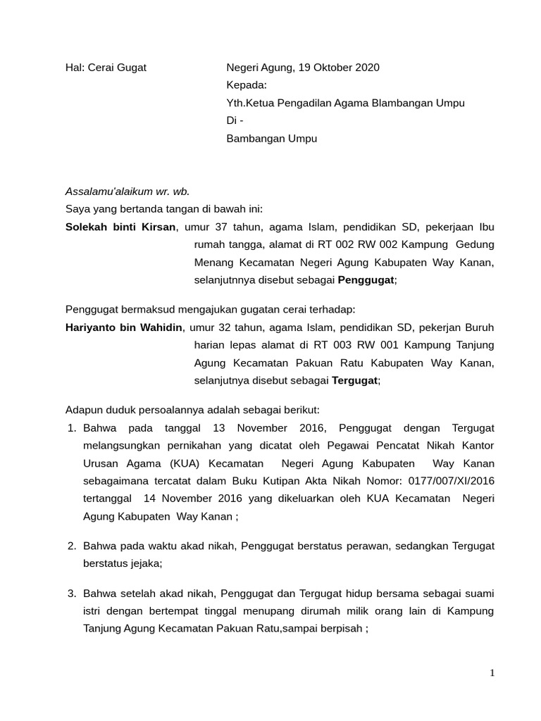 CG Solekah binti Kirsan | PDF
