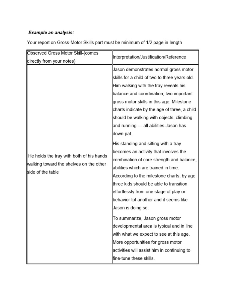 Observation Table | PDF