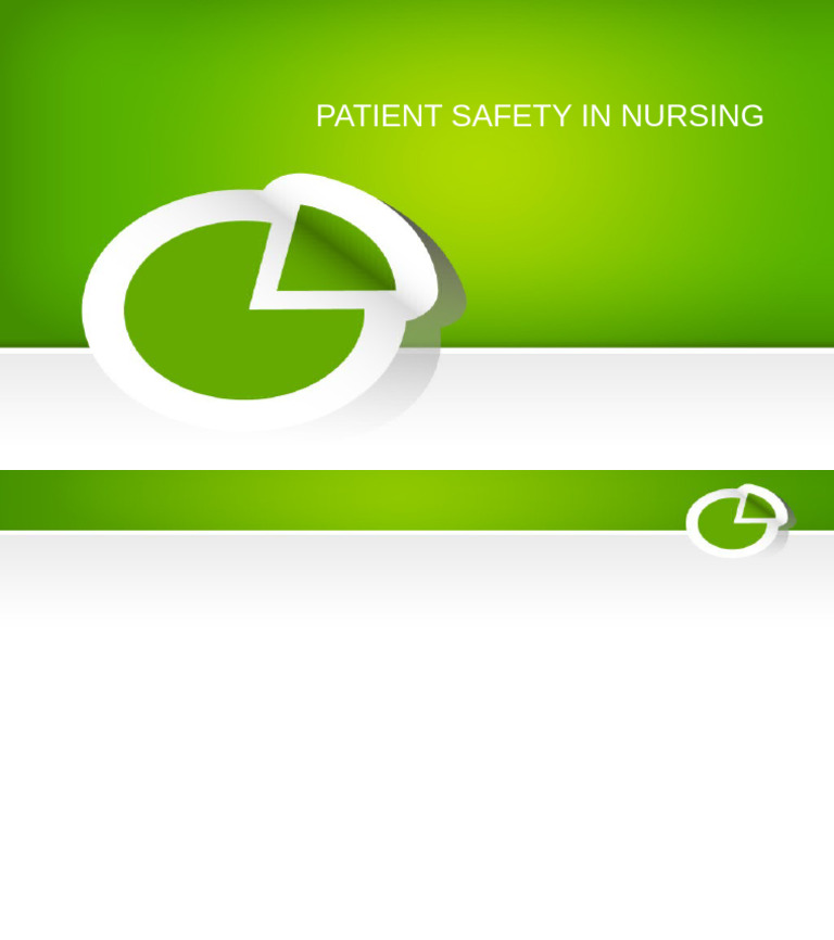 Patient Safety in Nursing | PDF
