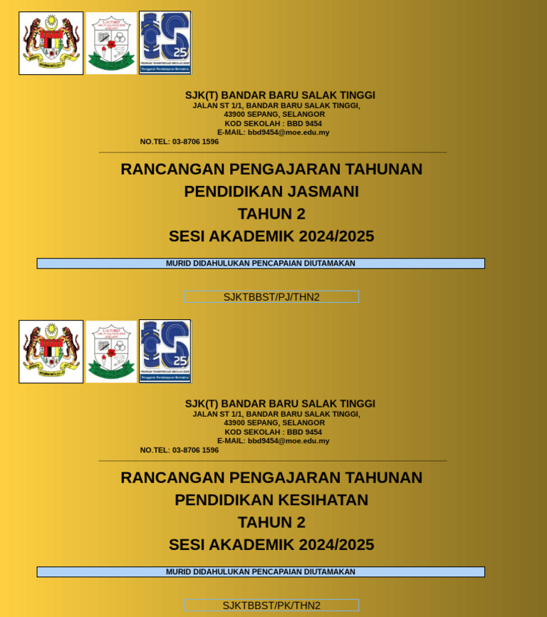 Cover Matapelajaran Rpt[1] (2) | PDF
