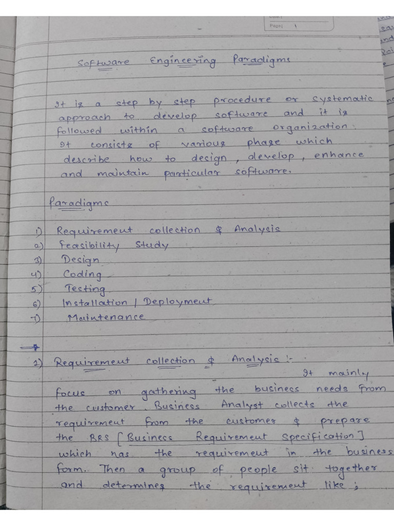 Software Engineer notes unit 1 | PDF Software Engineer notes unit 1 | PDF