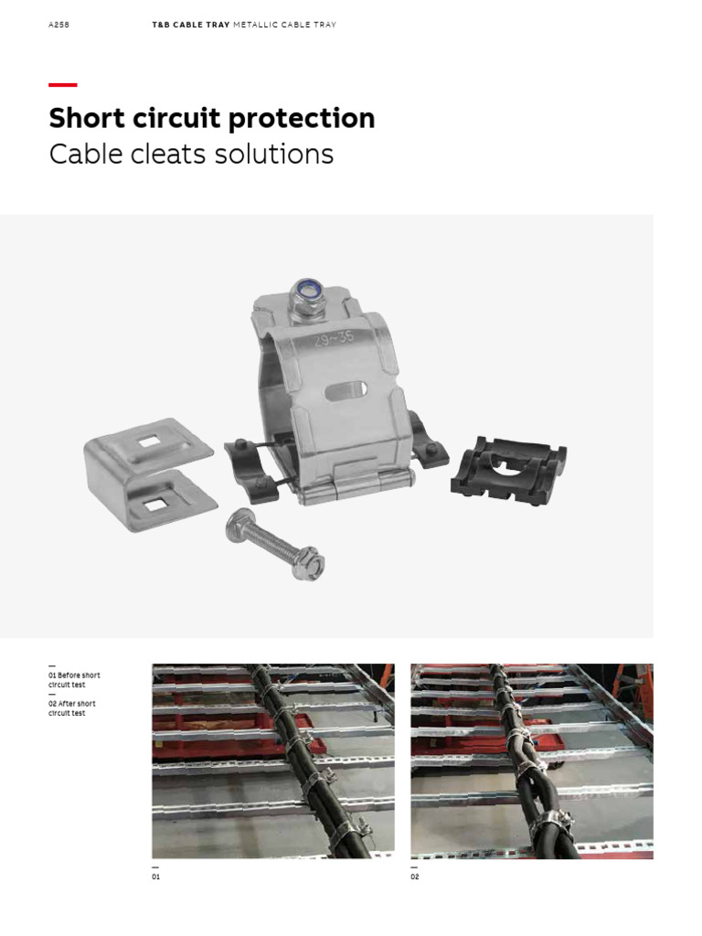 ABB - Short - Circuit - Protection - Cable - Cleats - Solutions | PDF ...