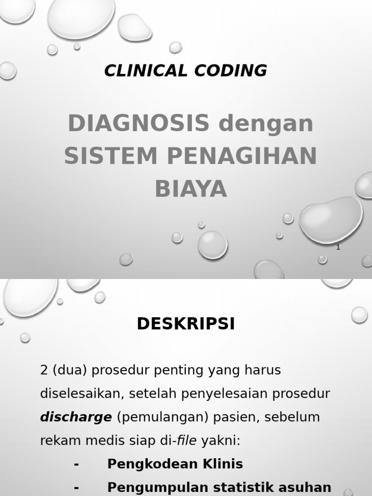 MATERI 1 Clinical Coding | PDF
