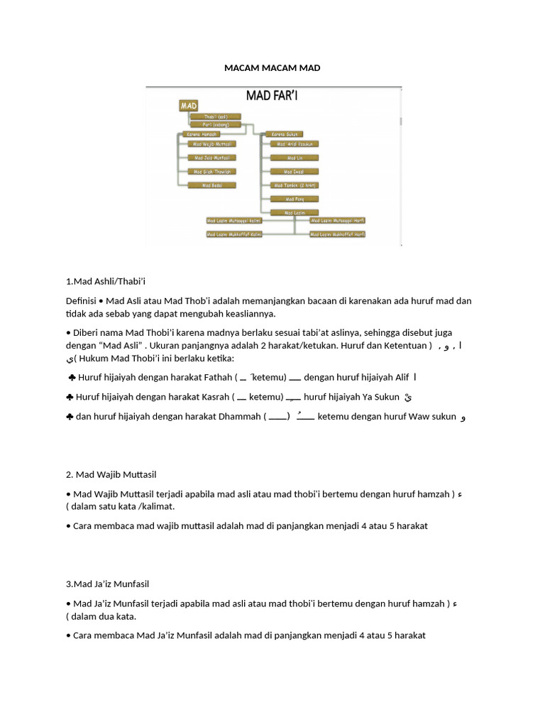 Macam Macam Mad | PDF