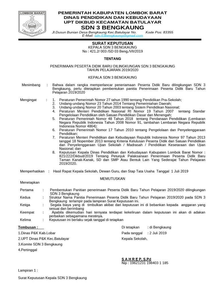 SK PPDB | PDF