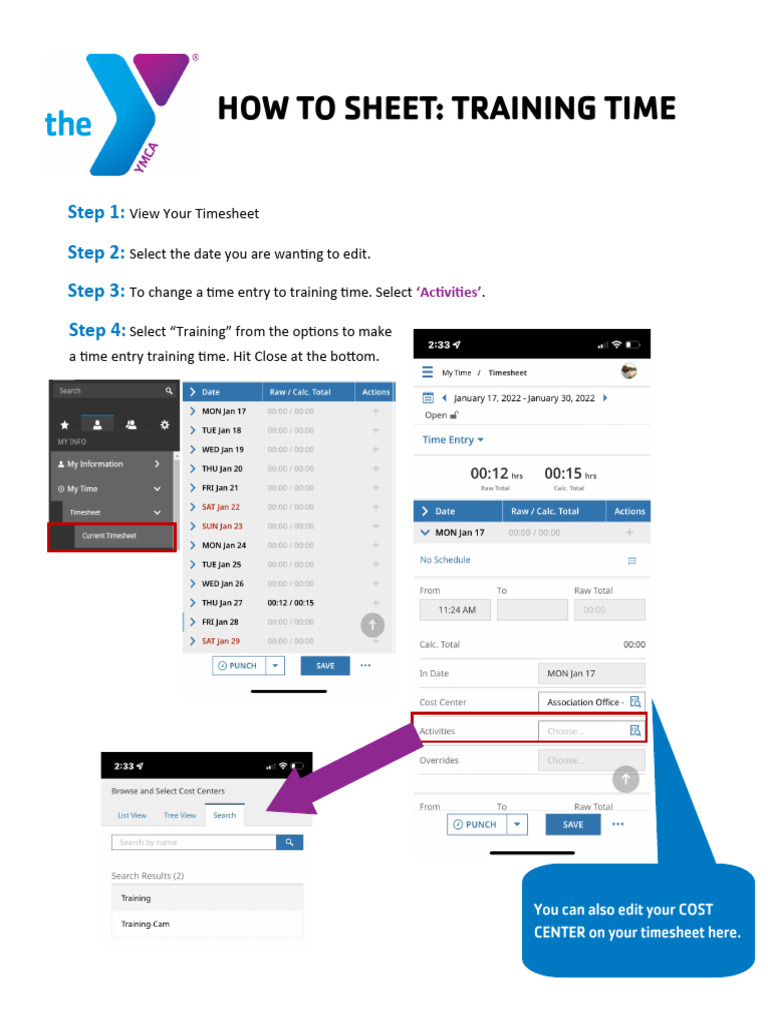 HOW TO UKG Training Time | PDF