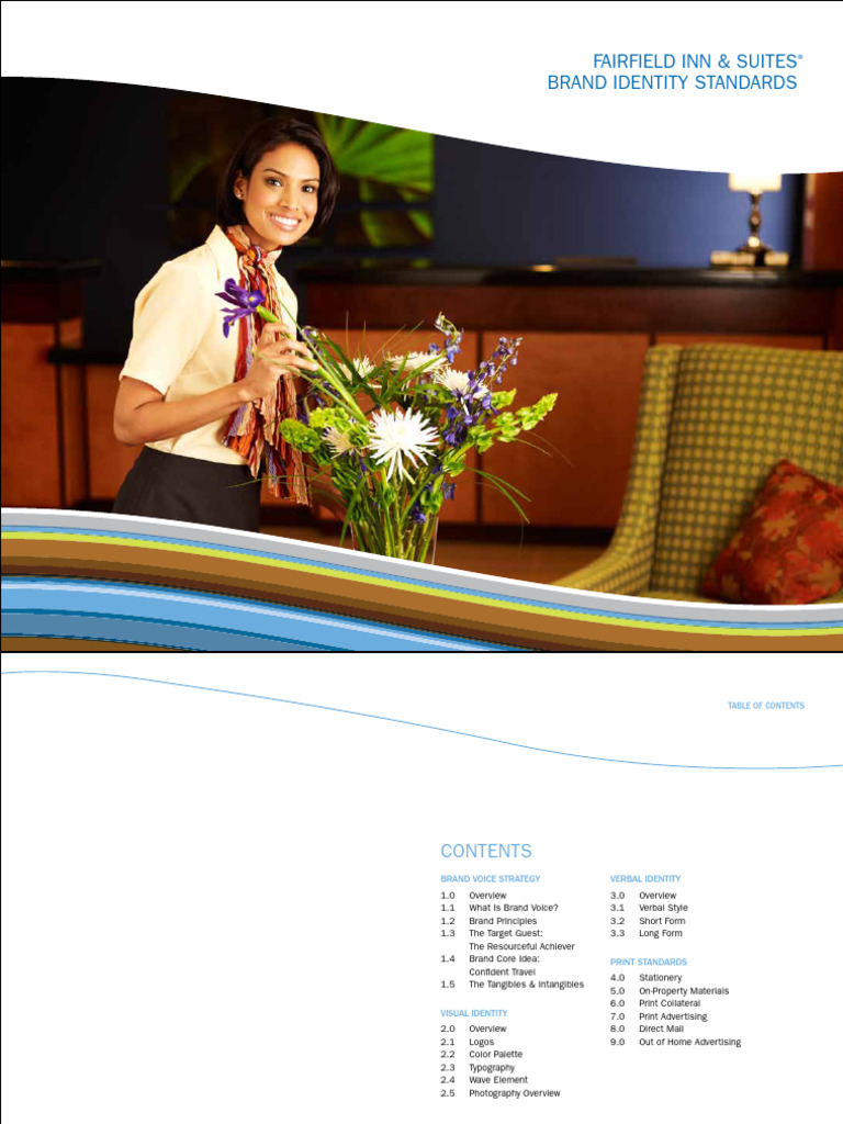 Fairfield Inn: Suites Brand Identity Standards | PDF | Brand | Logos