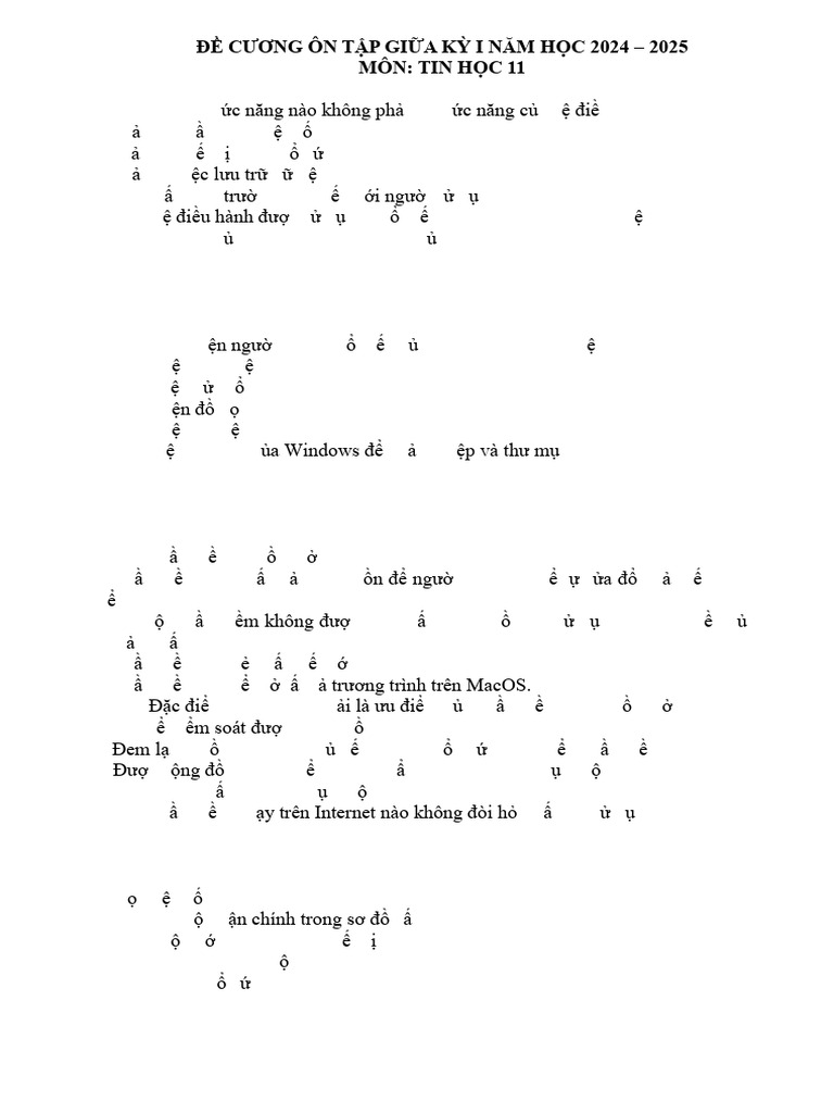 Kiểm Tra Gki Tin Học | PDF