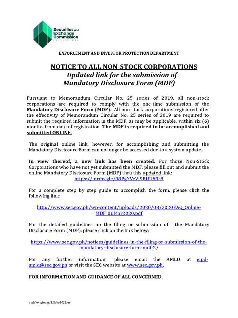 2022notice MDF-Submission | PDF