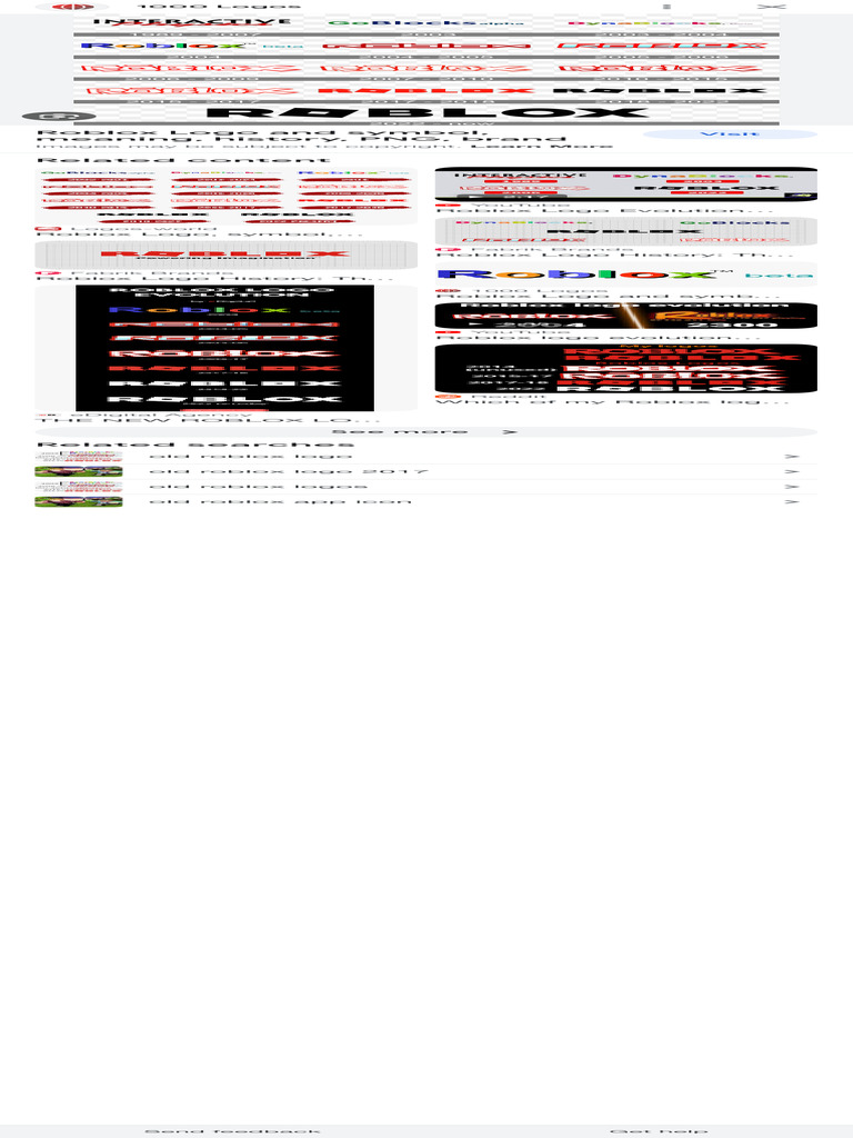 Old Roblox Logo - Google Search | PDF