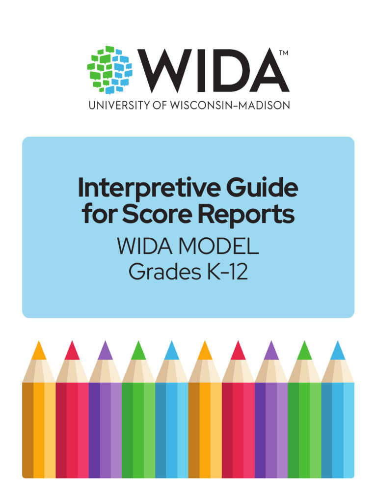 WIDA Score Guide for Educators | PDF | Fluency | Vocabulary