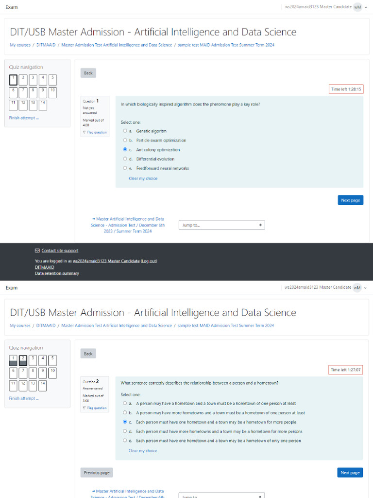 DIT - AI & DS - Sample Questions 2 | PDF