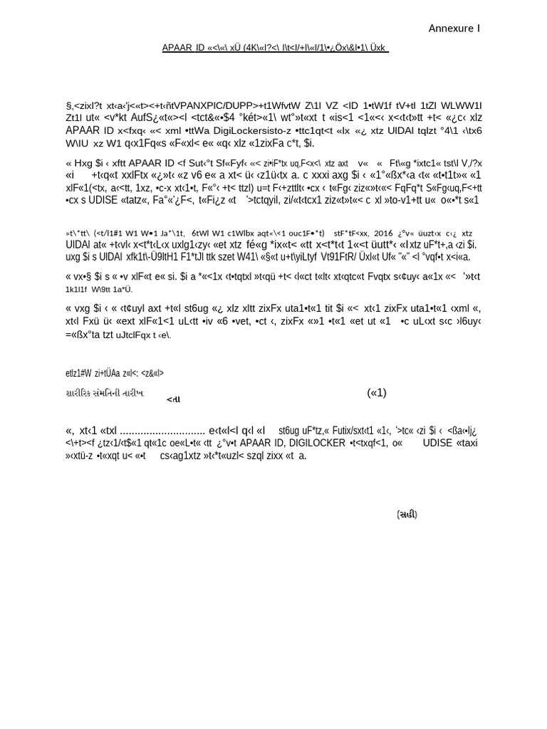 Annexure I - Consent Form | PDF