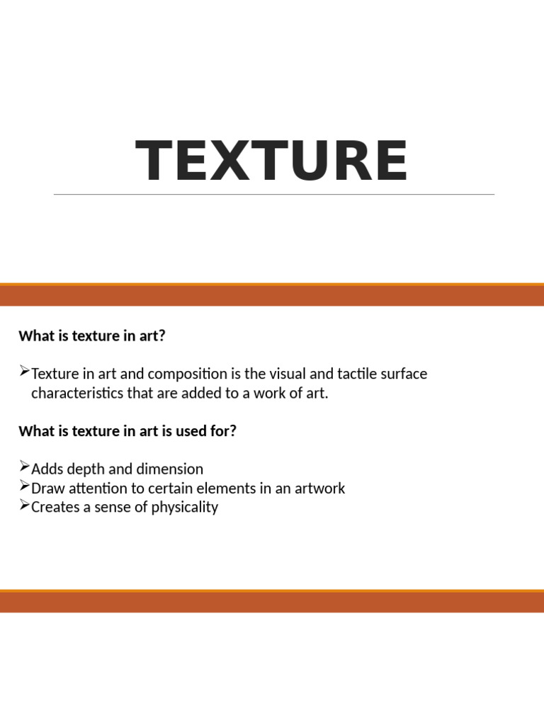 Texture | PDF
