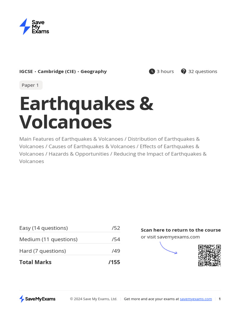 2 1 Earthquakes and Volcanoes F3v7rpDqJkq8hpJK | PDF | Volcano ...