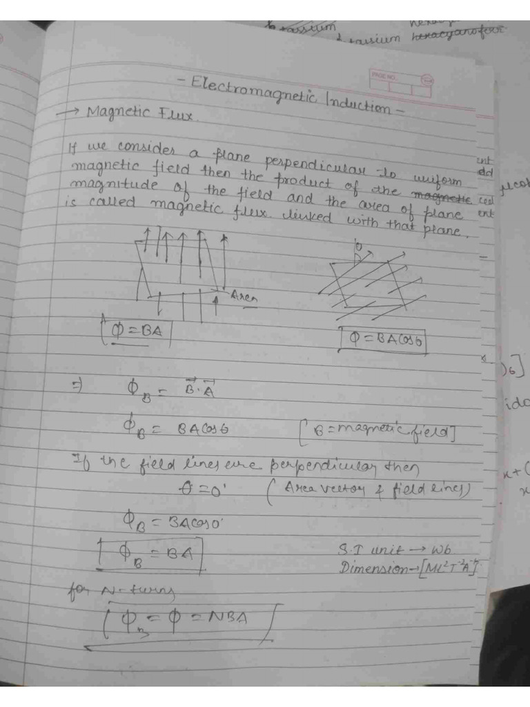 Electromagnetic Induction | PDF