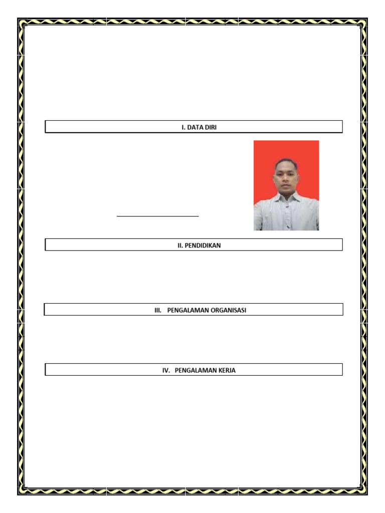 CV Riduan SE: Pendidikan dan Karir | PDF