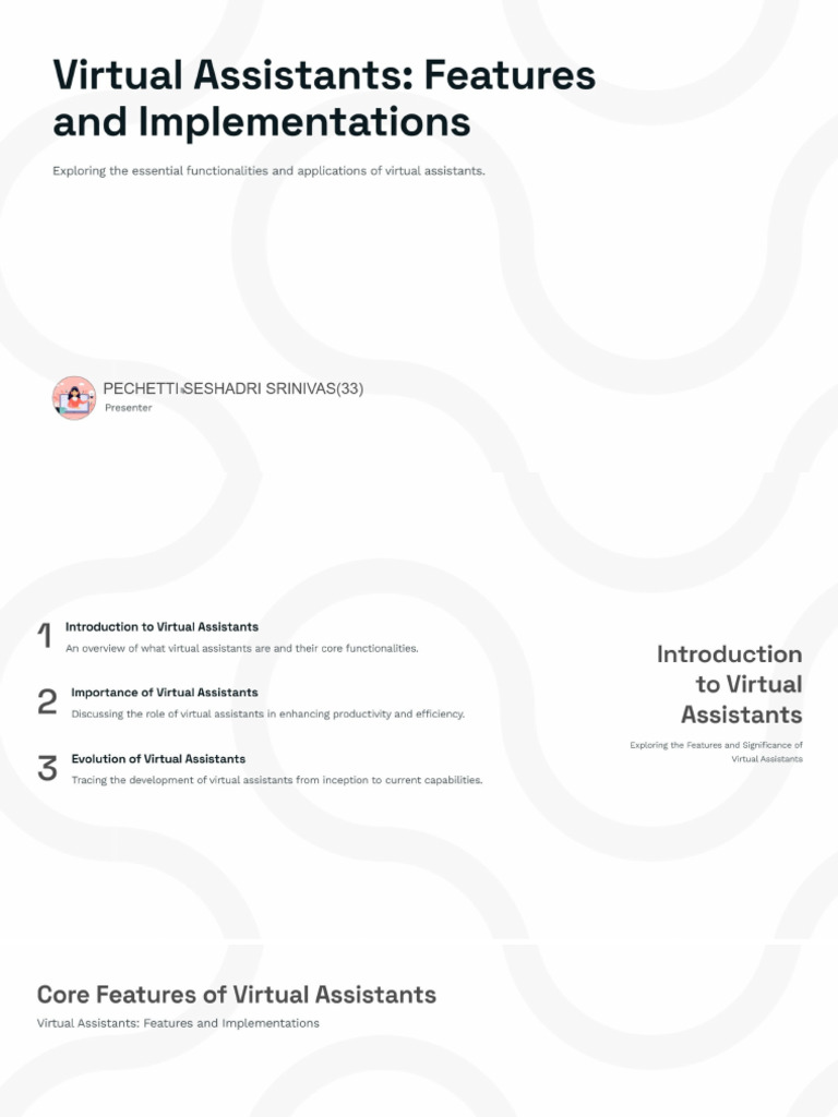 Virtual Assistants Features and Implementations - PPTX (1) .PPTX ...