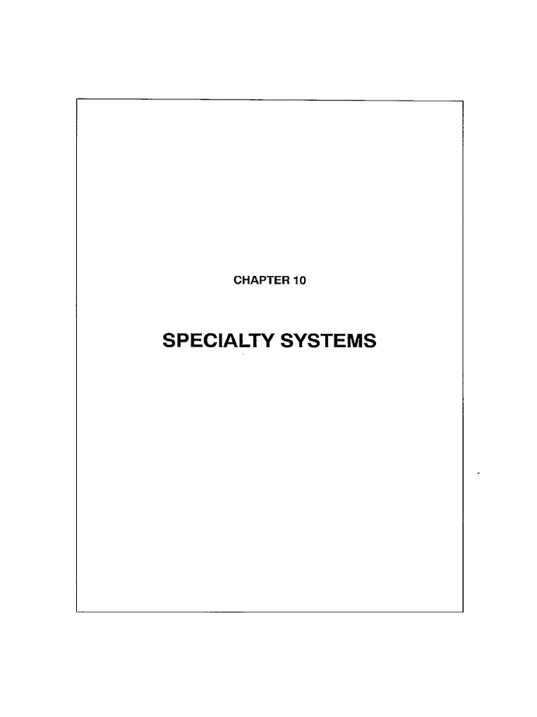 Chap 10 - Specialty Systems | PDF | Duct (Flow) | Concrete