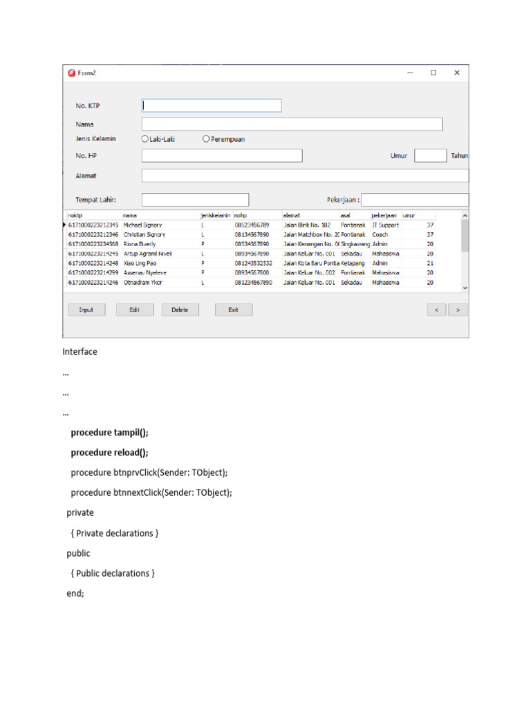 Source Code Adoquery CRUD | PDF | Computing | Information Retrieval