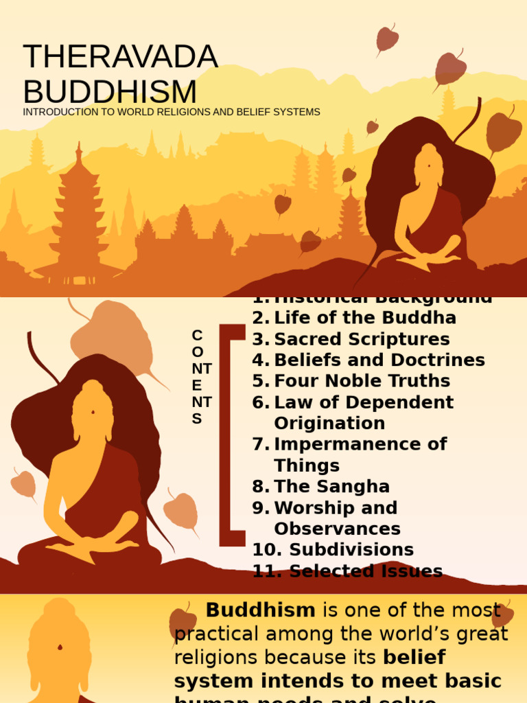 Theravada Buddhism | PDF | Noble Eightfold Path | Indian Philosophy