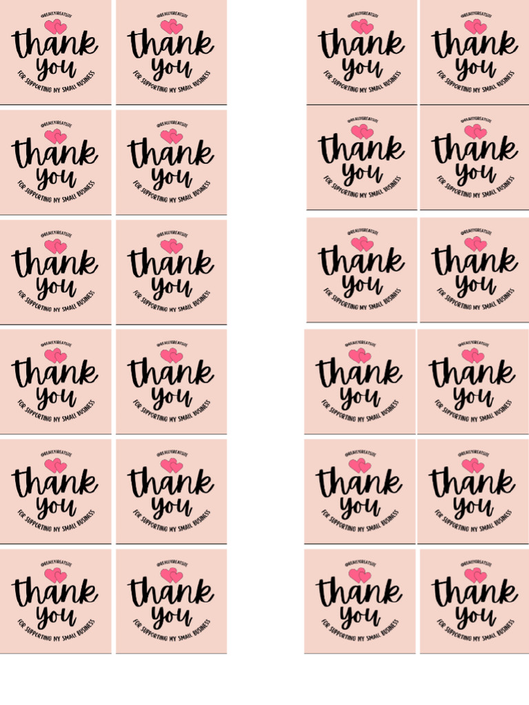 Thank you stickerr | PDF