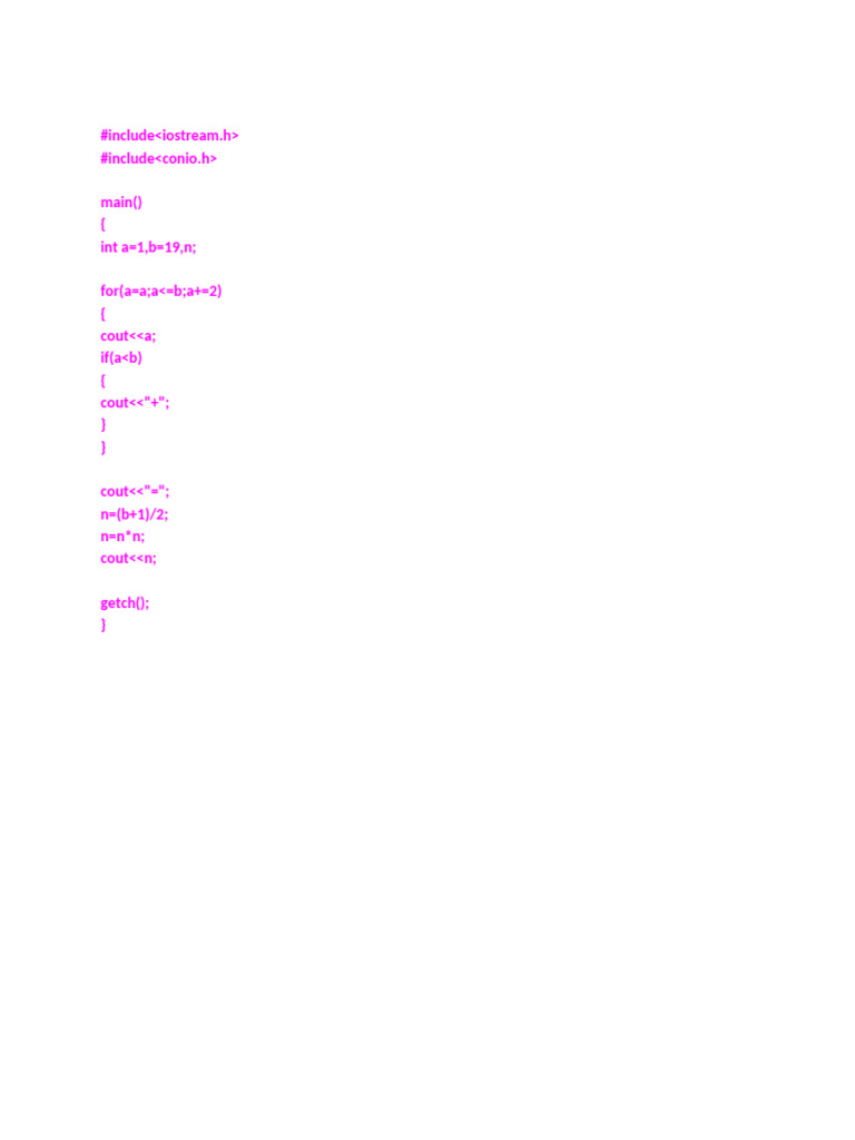 For Deret Angka | PDF