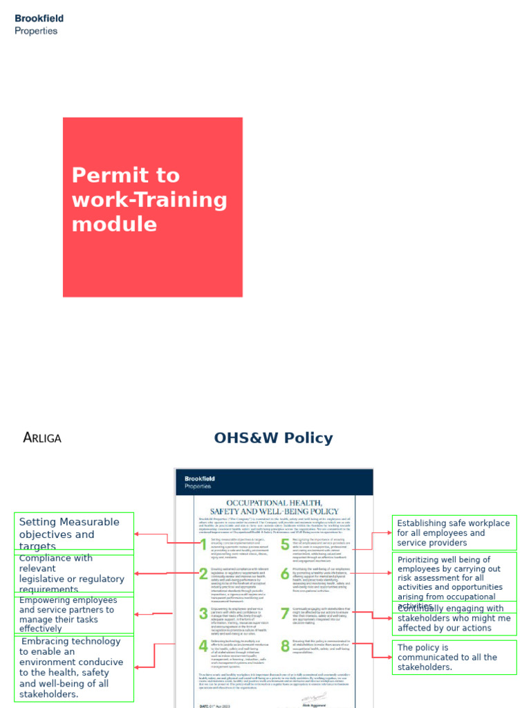Training Module Format - PTW | PDF | Safety | Occupational Safety And ...