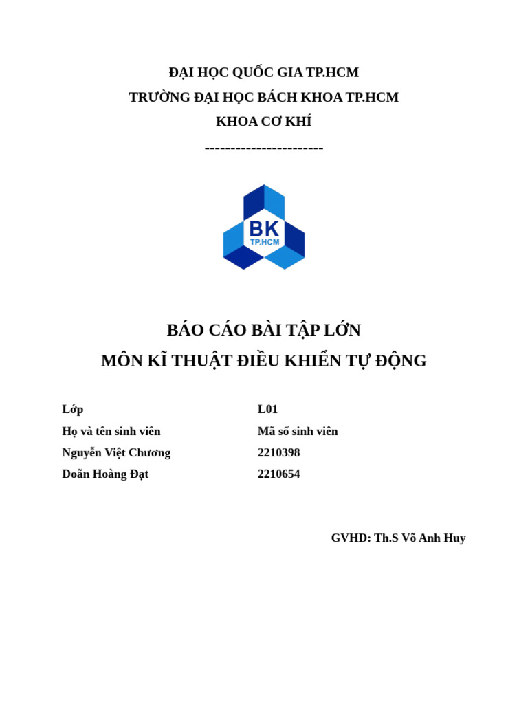 Dàn Ý BTL KTDK | PDF