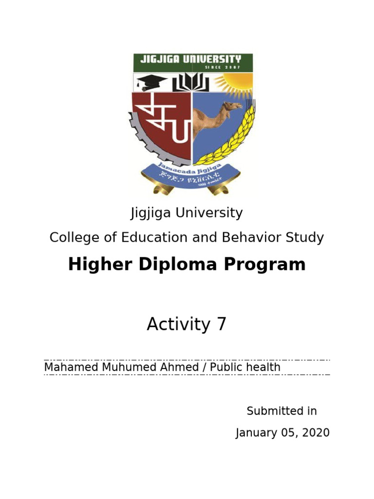 Activty 7.Docx Hp | PDF | Gender | Gender Studies