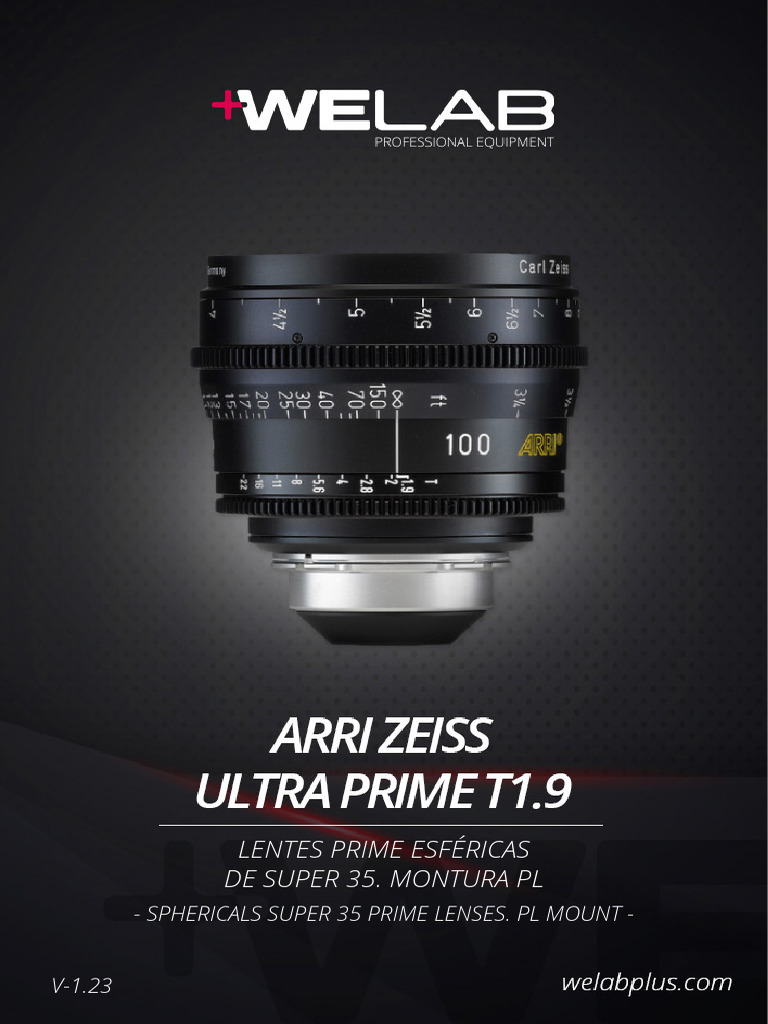 Guia Arri Zeis Ultra Prime Welabplus | PDF | Radiación electromagnética ...