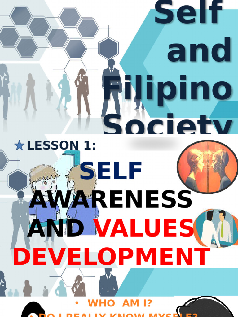 Self and Filipino Society | PDF | Self Esteem | Optimism