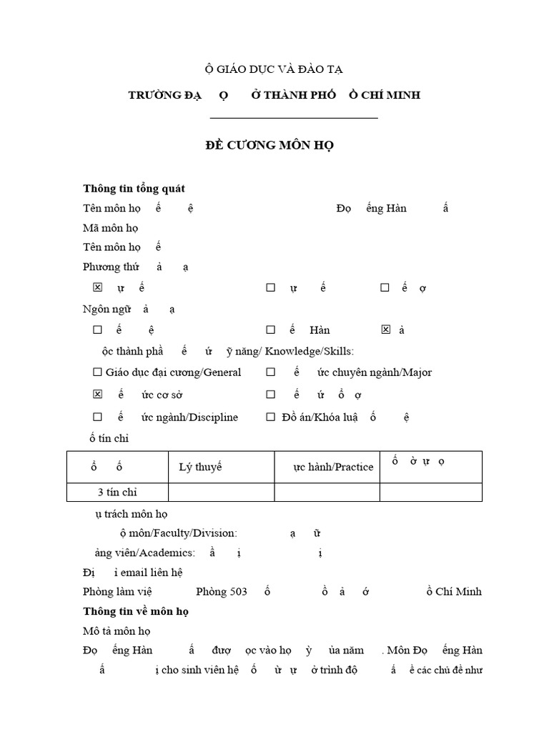 Doc Tieng Han Trung Cap 1 - 2023 | PDF